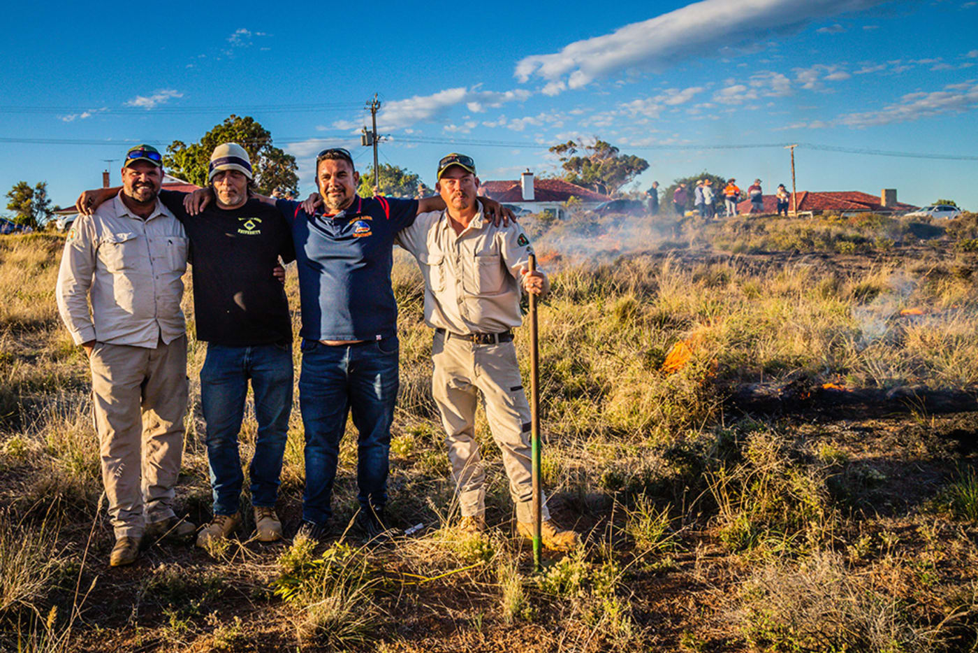 In photos: Cultural burns on Narungga and Nukunu Country reigniting ...