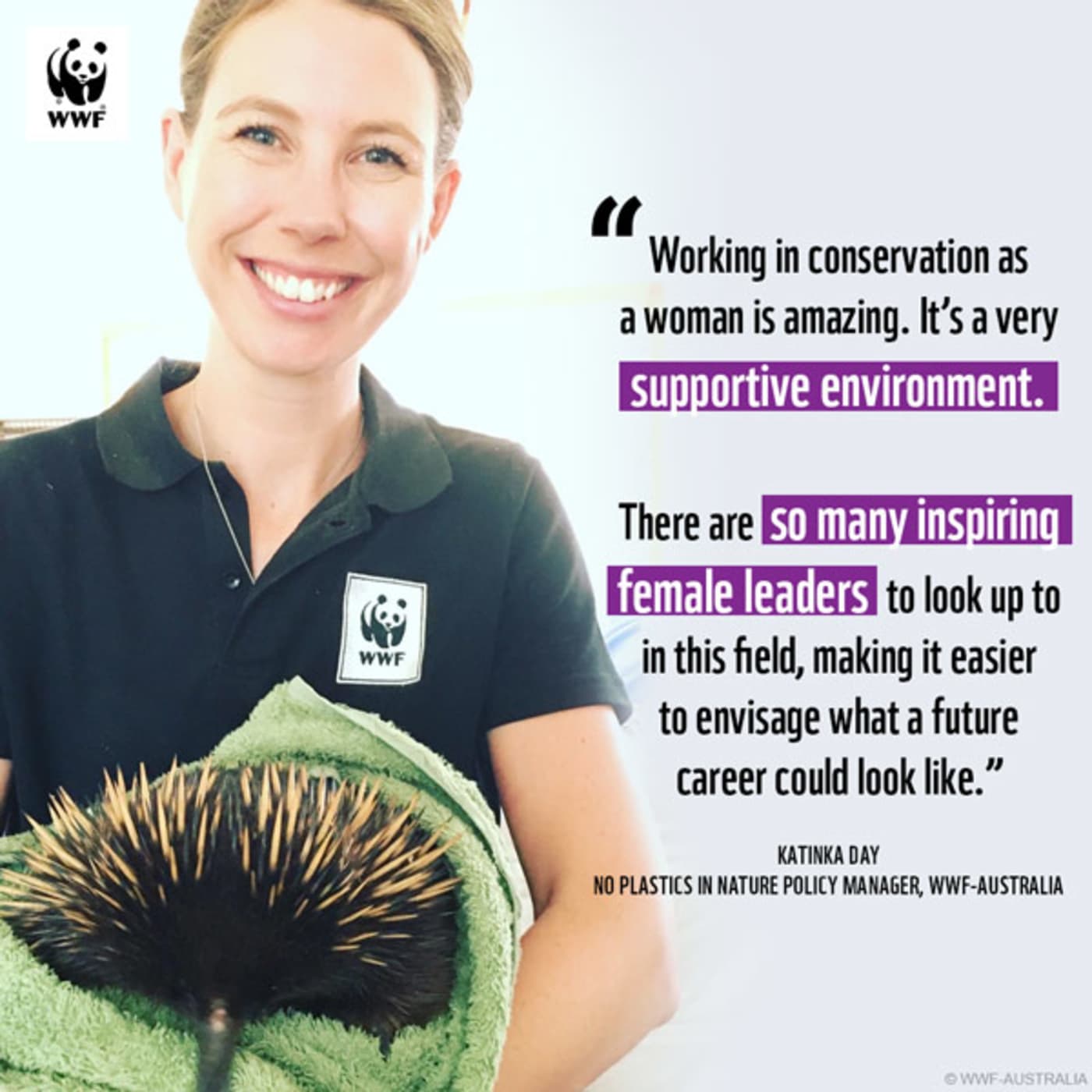 Celebrating the amazing women at WWF-Australia this International Women ...