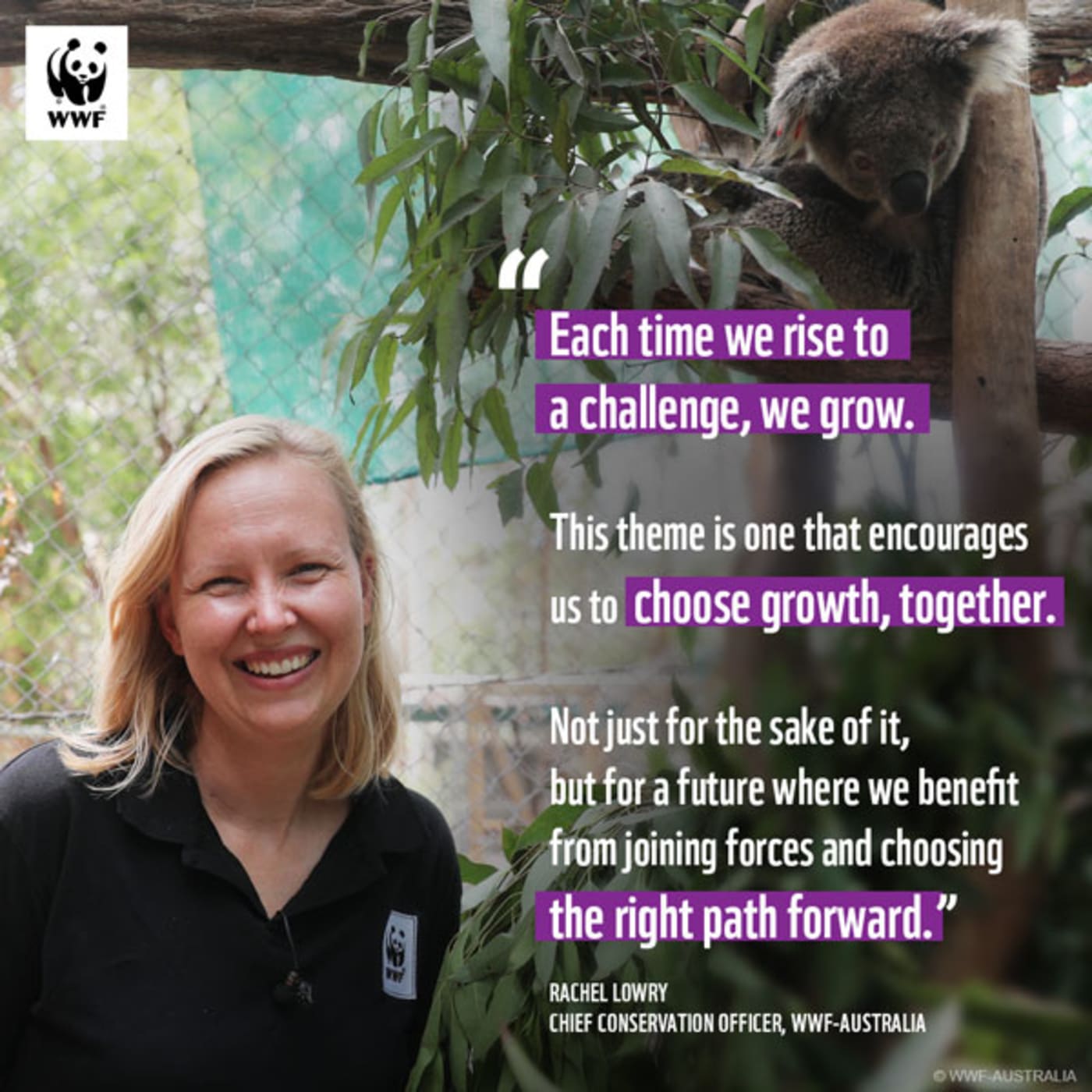 Celebrating the amazing women at WWF-Australia this International Women ...